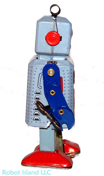 ARRIVED! Blue Radar Robot Tin Toy Windup Blue MS294 – Robot Island