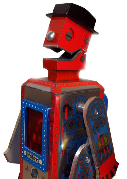 Electroman Robot Limited Edition Lithographed Metal Print Reproduction ...